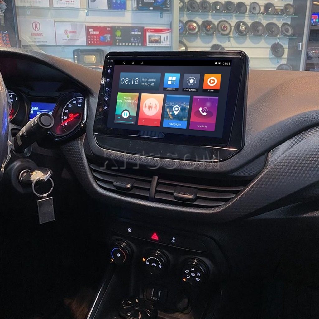 Multimídia Chevrolet Onix 2020 2021 2022 2023 V2 Carplay 9"