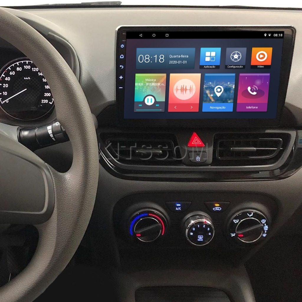 Multimídia Hyundai HB20 2020 2021 2022 2023 V2 Carplay 9"