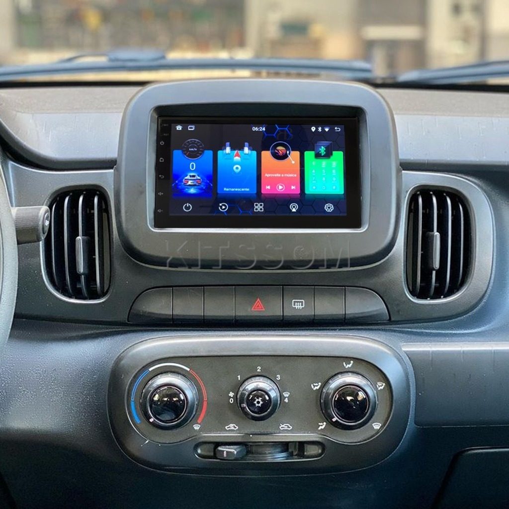 Multimídia Mobi 2017 2018 2019 2020 2021 2022 V2 Carplay 7" 2016