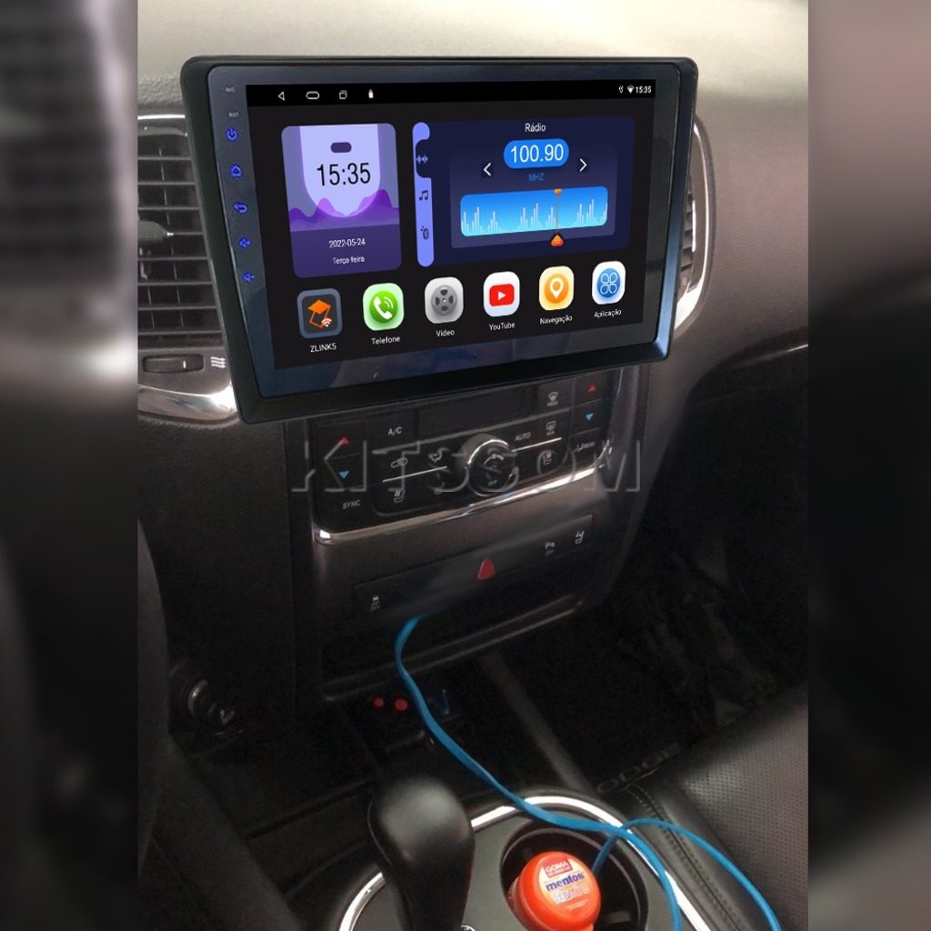 Multimídia Dodge Durango 2018 2019 2020 2021 2022 V2 Octa 4G 9" 2009 2 – Kitssom