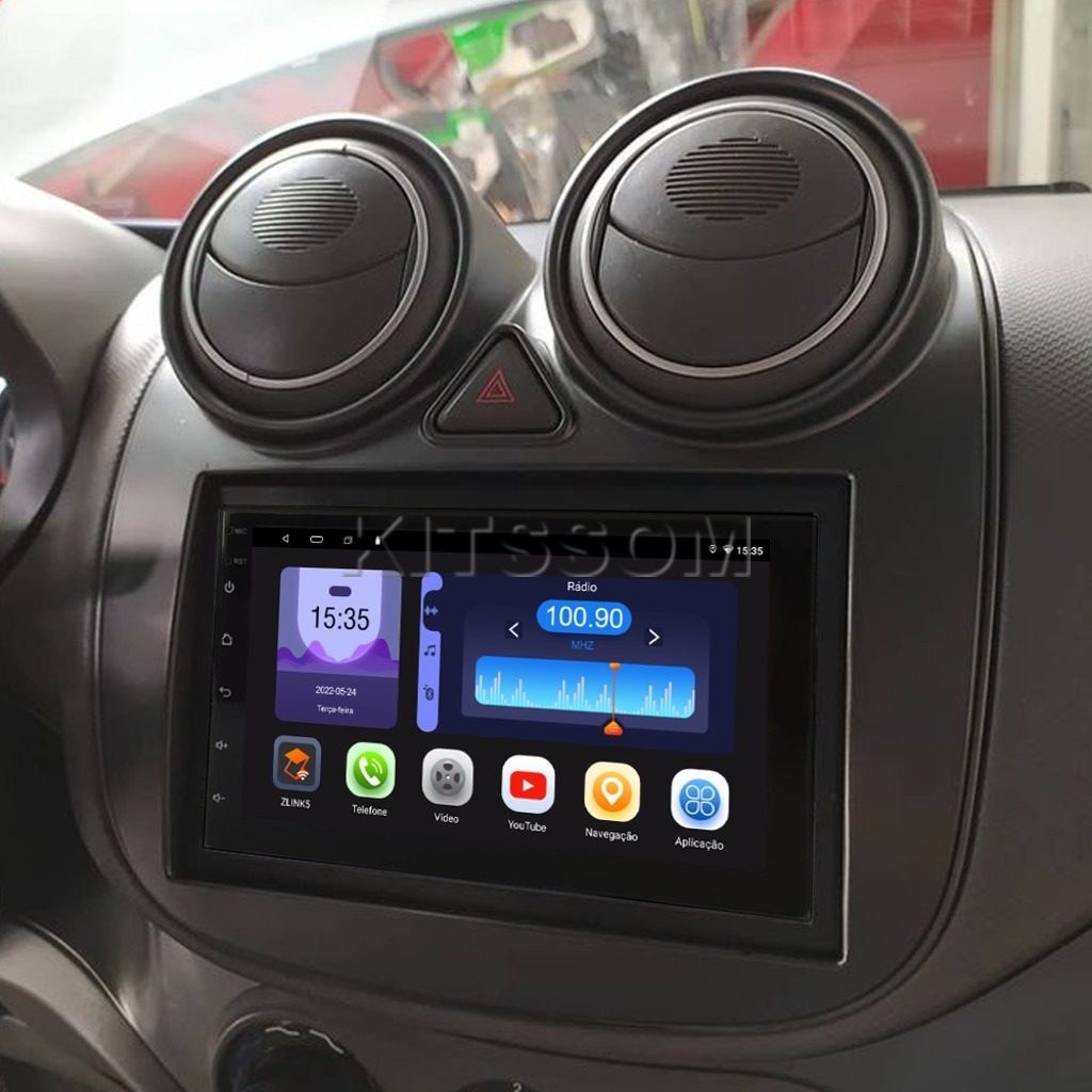 Multimídia Fiat Palio 2017 2018 2019 2020 2021 V2 Octa 4G 7" 2012 2013 – Kitssom