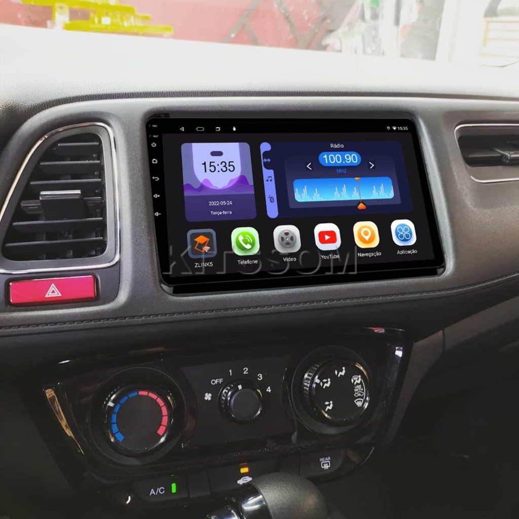 Multimídia HRV 2015 2016 2017 2018 2019 2020 2021 V2 Octa 4G 9" 2014 – Kitssom