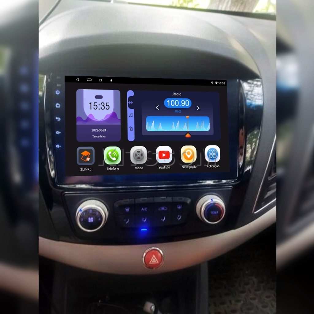 Multimídia Jac T6 2014 2015 2016 2017 2018 2019 V2 Octa 4G 9" 2013 – Kitssom