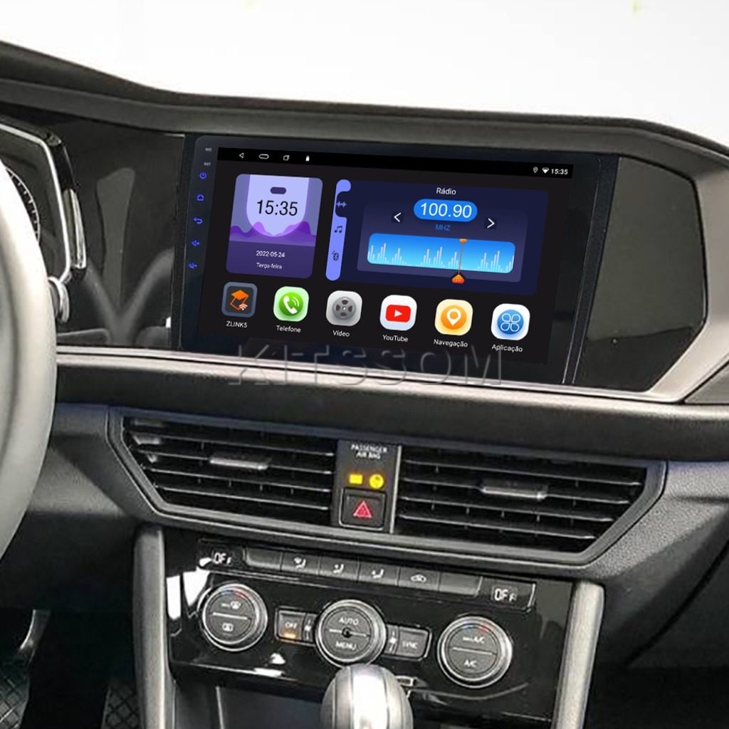 Multimídia Jetta 2018 2019 2020 2021 2022 2023 V2 Octa 4G 9" – Kitssom