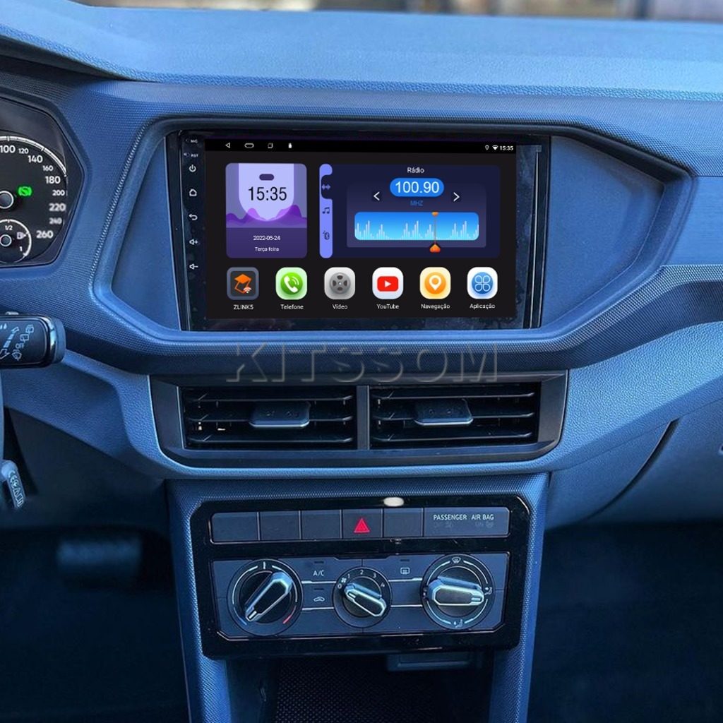 Multimídia Tcross 2018 2019 2020 2021 2022 2023 V2 Octa 4G 9" – Kitssom