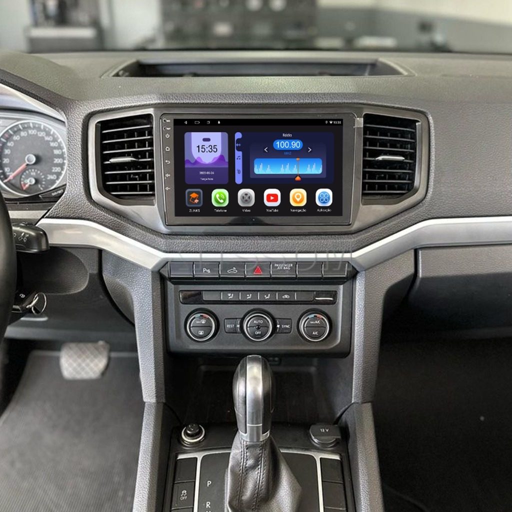 Multimídia Amarok 2017 2018 2019 2020 2021 2022 V2 Octa 4G 9" 2015 201 – Kitssom