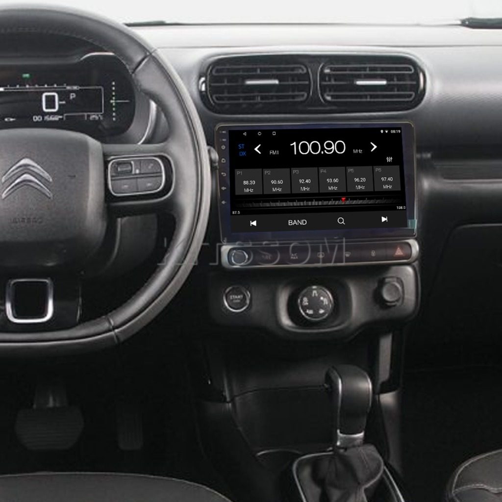 Multimídia Citroen C4 Cactus 2021 2022 2023 2024 V2 Carplay 9" 2018 20