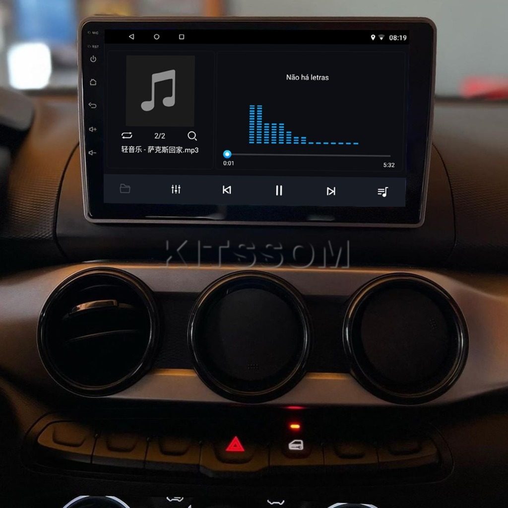 Multimídia Fiat Argo Cronos 2020 2021 2022 2023 V2 Carplay 9" 2017 201