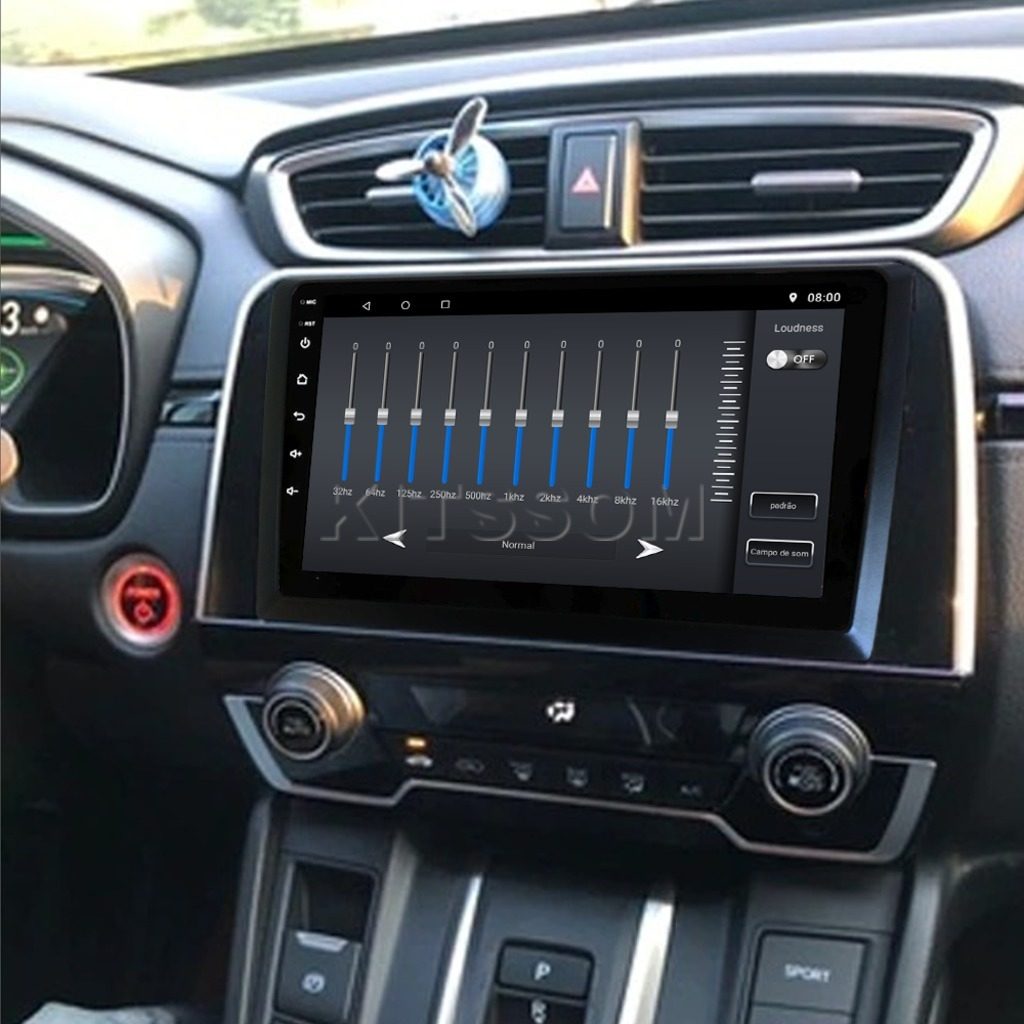 Multimídia Honda CRV 2018 2019 2020 2021 2022 V2 Carplay 9" 2017