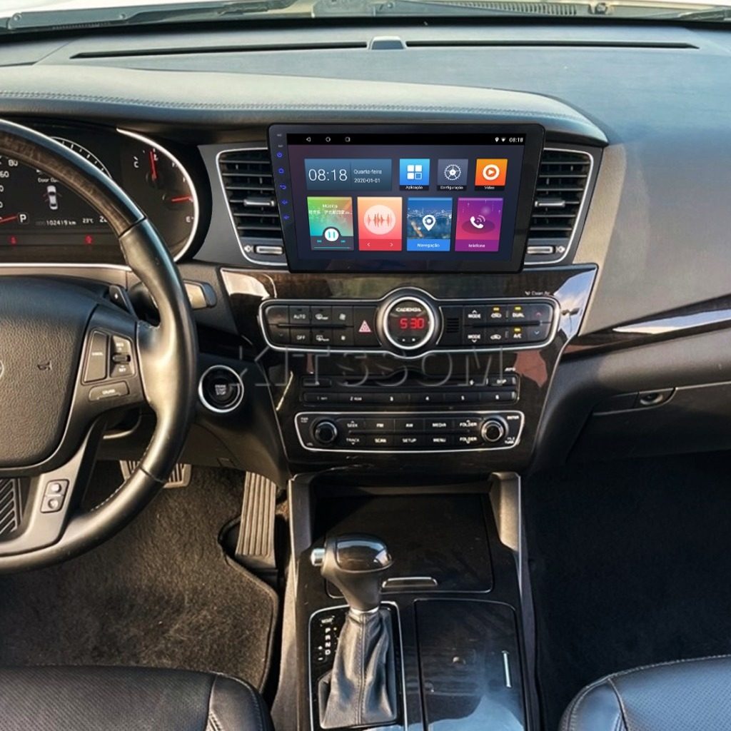 Multimídia Kia Cadenza 2013 2014 2015 2016 2017 V2 Carplay 9"