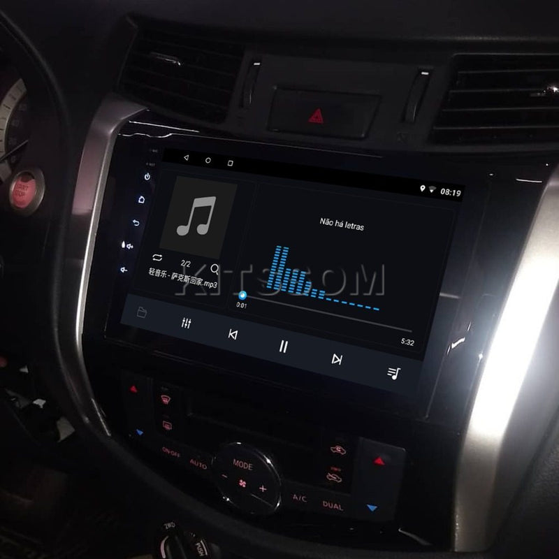 Multimídia Nissan Frontier 2020 2021 2022 2023 V2 Carplay 9" 2014 2015