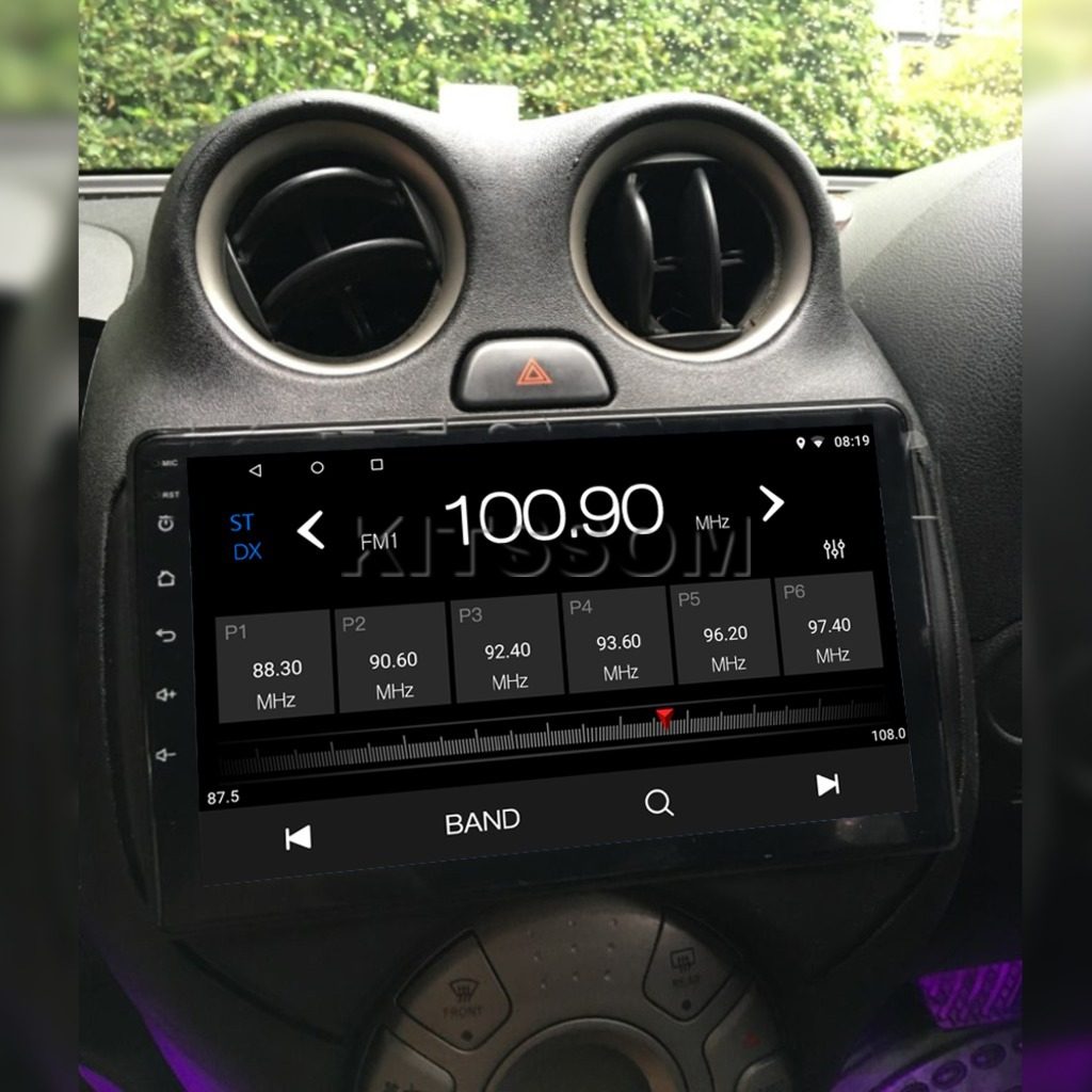 Multimídia Nissan March Versa 2011 2012 2013 2014 V2 Carplay 9" 2008 2