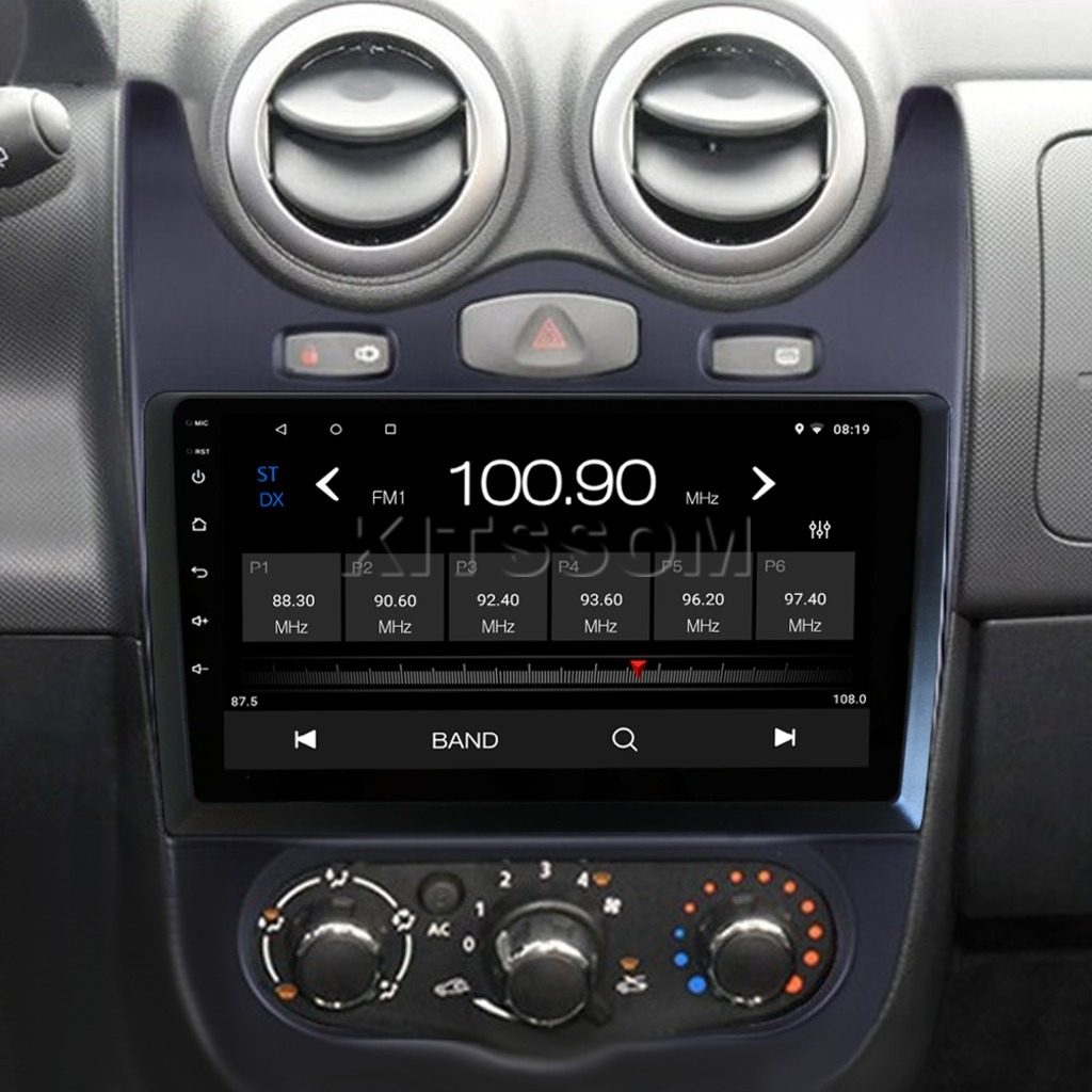 Multimídia Sandero Logan 2011 2012 2013 2014 2015 V2 Carplay 9"