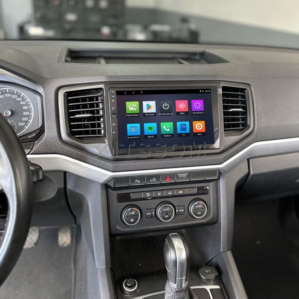 Multimídia Amarok 2017 2018 2019 2020 2021 2022 V2 Carplay 9" 2015 201