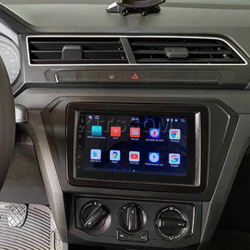 Multimídia Gol G7 G8 2018 2019 2020 2021 2022 V2 Carplay 7" 2016 2017