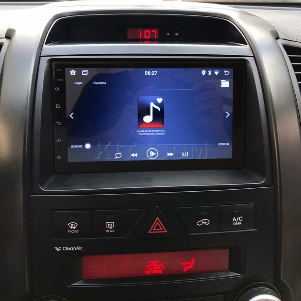 Multimídia Kia Sorento 2009 2010 2011 2012 V2 Carplay 7"