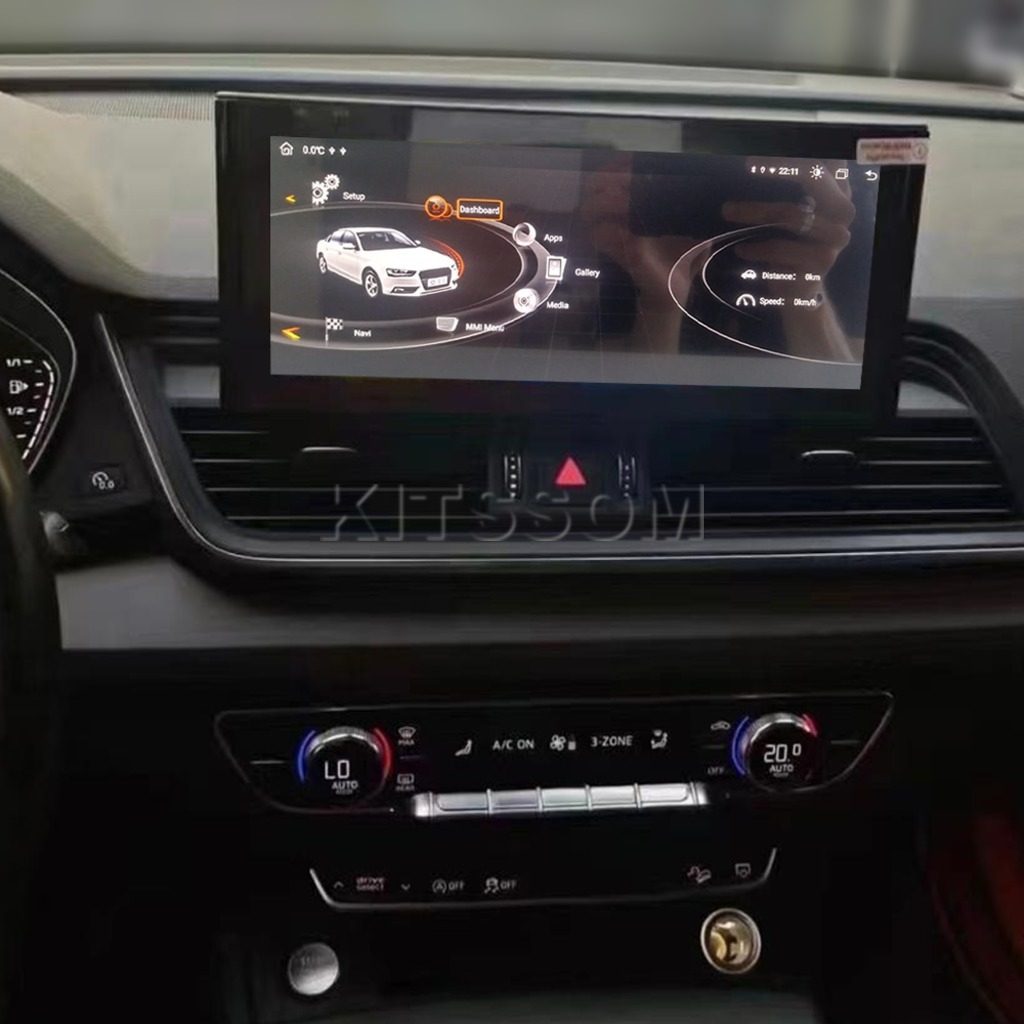 Multimídia Audi Q5 2018 2019 2020 2021 V2 OEM 10.25"