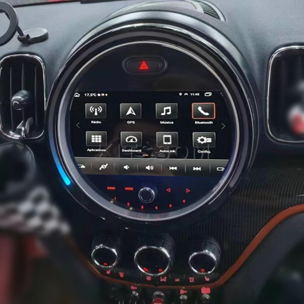 Multimídia V2 Mini Cooper 2019 2020 2021 2022 2023 2024 OEM 8" 2017 20