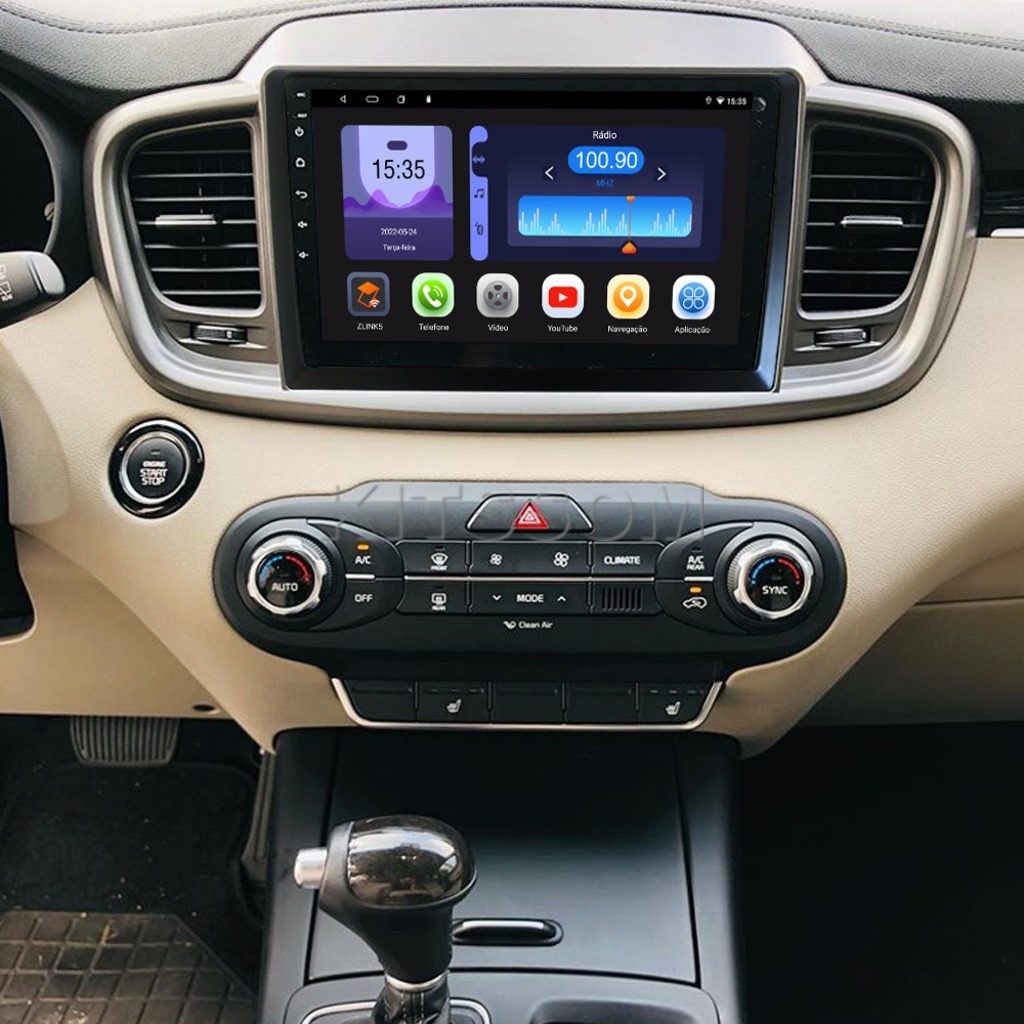 Multimídia Sorento 2015 2016 2017 2018 2019 2020 V2 Octa 4G 9" – Kitssom