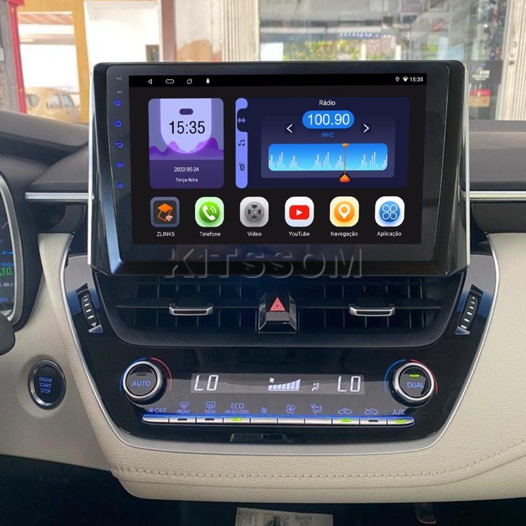 Multimídia Corolla 2019 2020 2021 2022 2023 V2 Octa 4G 9" – Kitssom