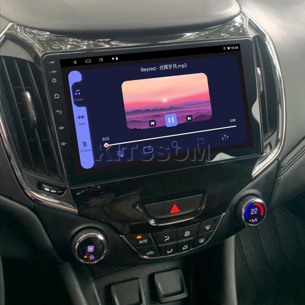 Multimídia Cruze LTZ 2019 2020 2021 2022 2023 V2 Octa 4G 9" 2017 2018 – Kitssom