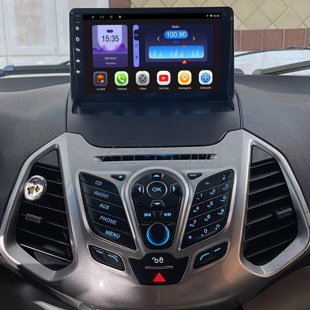 Multimídia Ecosport 2013 2014 2015 2016 2017 2018 V2 Octa 4G 9"