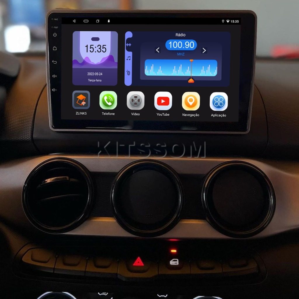 Multimídia Argo Cronos 2019 2020 2021 2022 2023 V2 Octa 4G 9" 2017 201 – Kitssom