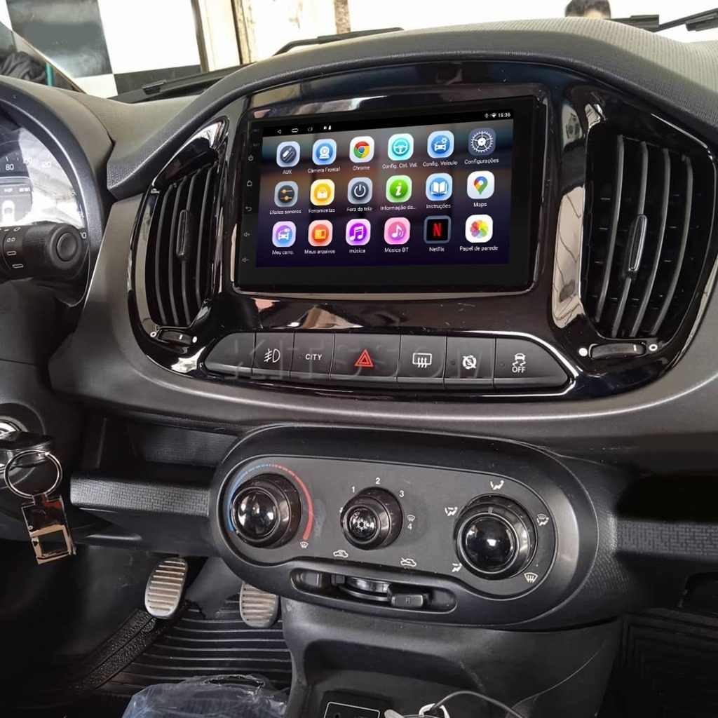 Multimídia Fiat Uno 2016 2017 2018 2019 2020 2021 V2 Octa 4G 7" 2015