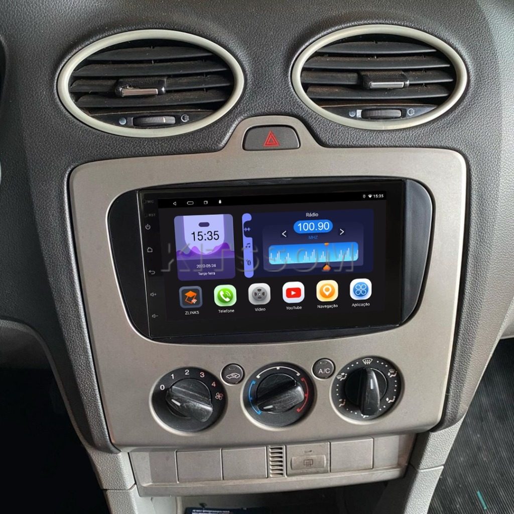 Multimídia Ford Focus 2009 2010 2011 2012 2013 V2 Octa 4G 7" 2008