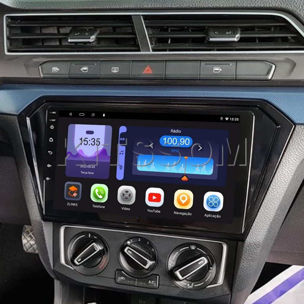 Multimídia Gol G7 G8 2018 2019 2020 2021 2022 V2 Octa 4G 9" 2016 2017 – Kitssom