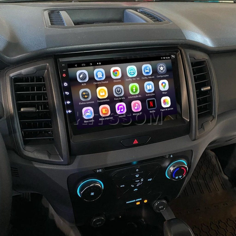 Multimídia Ranger 2017 2018 2019 2020 2021 2022 V2 Octa 4G 9" 2016